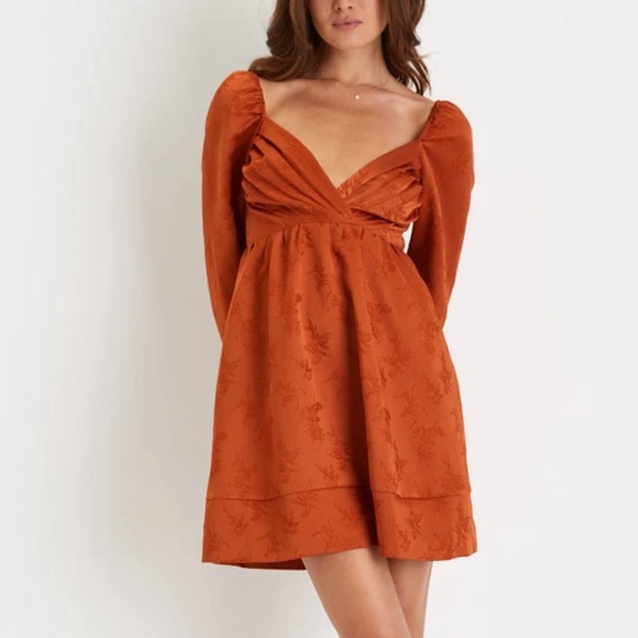 Lulus | Dresses | Brand New W Tags Lulus Mini Dress In Rust | Poshmark